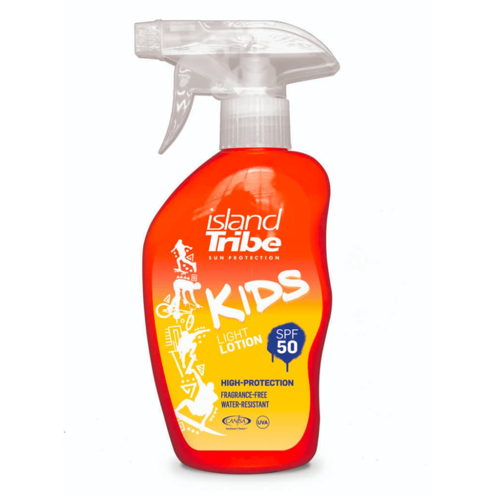 KIDS SPF 50 LIGHT LOTION 300 ML OXYBENZONE FREE island Tribe kids spf ...